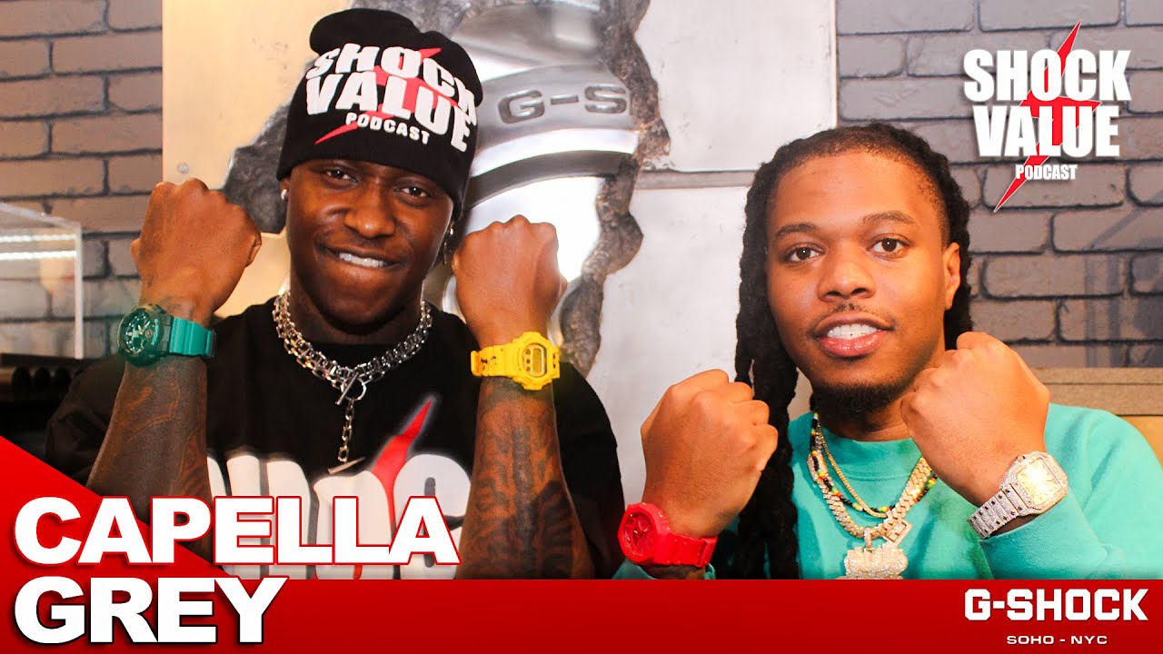 SHOCK VALUE - EP 2 | Capella Grey on Next Album, Fav G-SHOCKs, Freedom ...