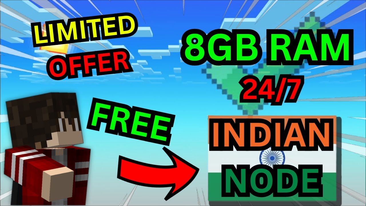 BEST FREE 24/7 Minecraft Server Hosting in INDIA 😎 | MaticHost 24x7 ...