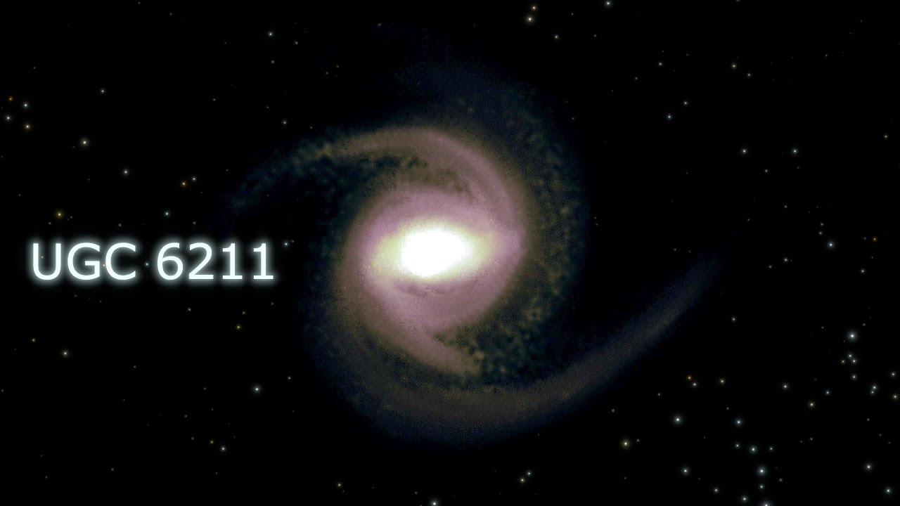 UGC 6211 space exploration Invisible Spiral Galaxy - YouTube