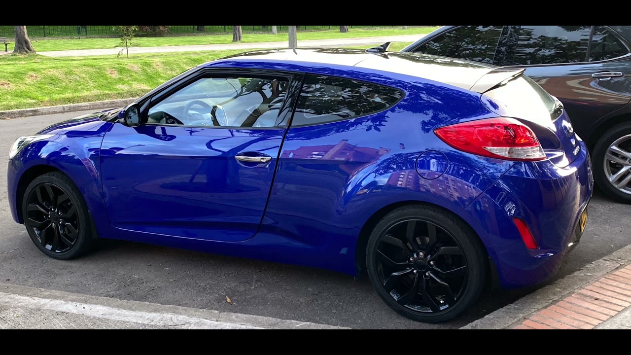 Detallado Vehicular Veloster, maravillosa restauracion - YouTube