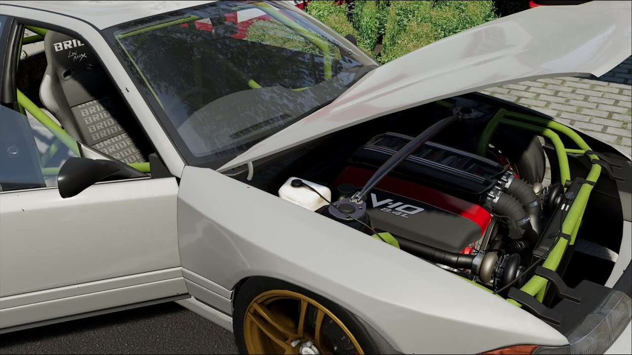 BeamNG - Viper-Swapped AWD Ibishu - YouTube