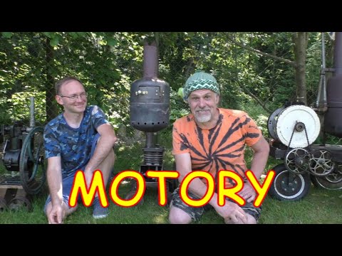 Motory: Parní stroj, Stirlingův motor a vakuový motor s Tomášem - YouTube