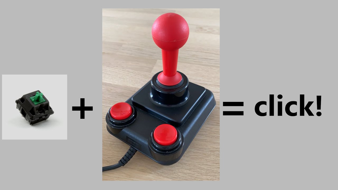 Prof Competition 9000 - clicky button mod - YouTube