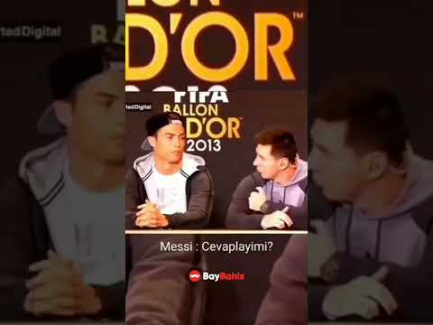 Ronaldo ve Messi'ye En iyisi Kim Sorusu Gelince Aralarında geçen diyalog ve Ronaldo'nun mütevazılığı