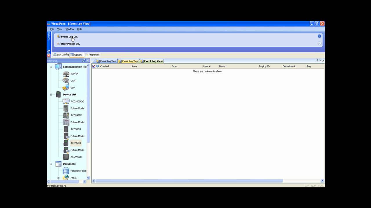 Eclipse CCTV Access Control Visual Prox Software Demo - YouTube