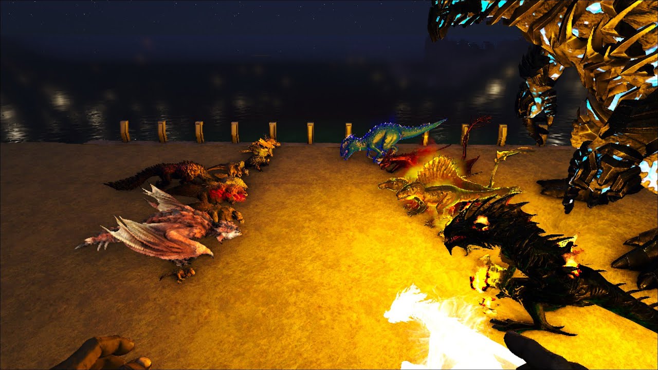 Primal fear bosses vs Mhw monster (part 1) - YouTube