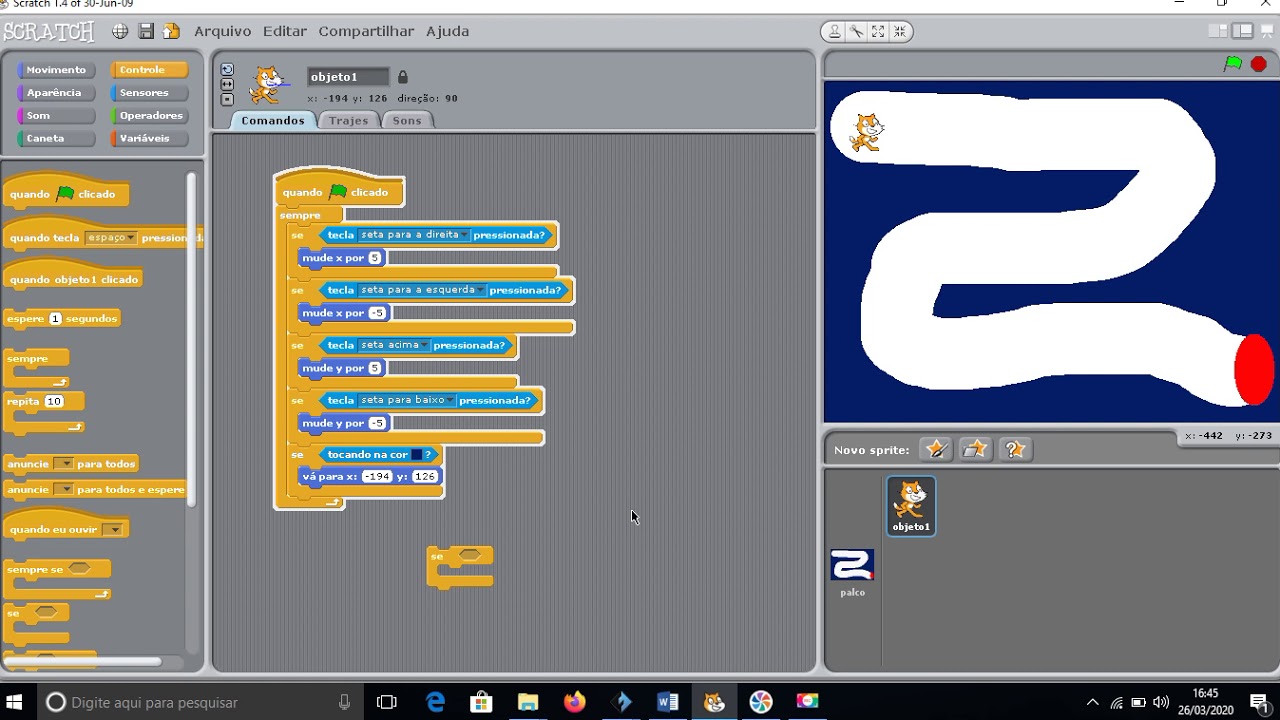 Scratch - Passo3: "Comandos de Controle" - YouTube