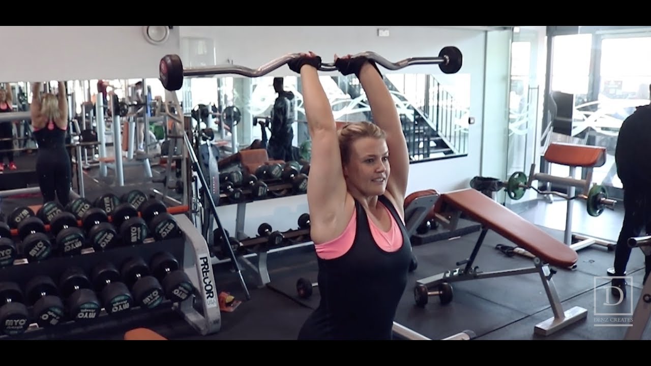 MISS CARLI JAY - INTERMEDIATE ARM WORKOUT: BICEPS & TRICEPS - YouTube
