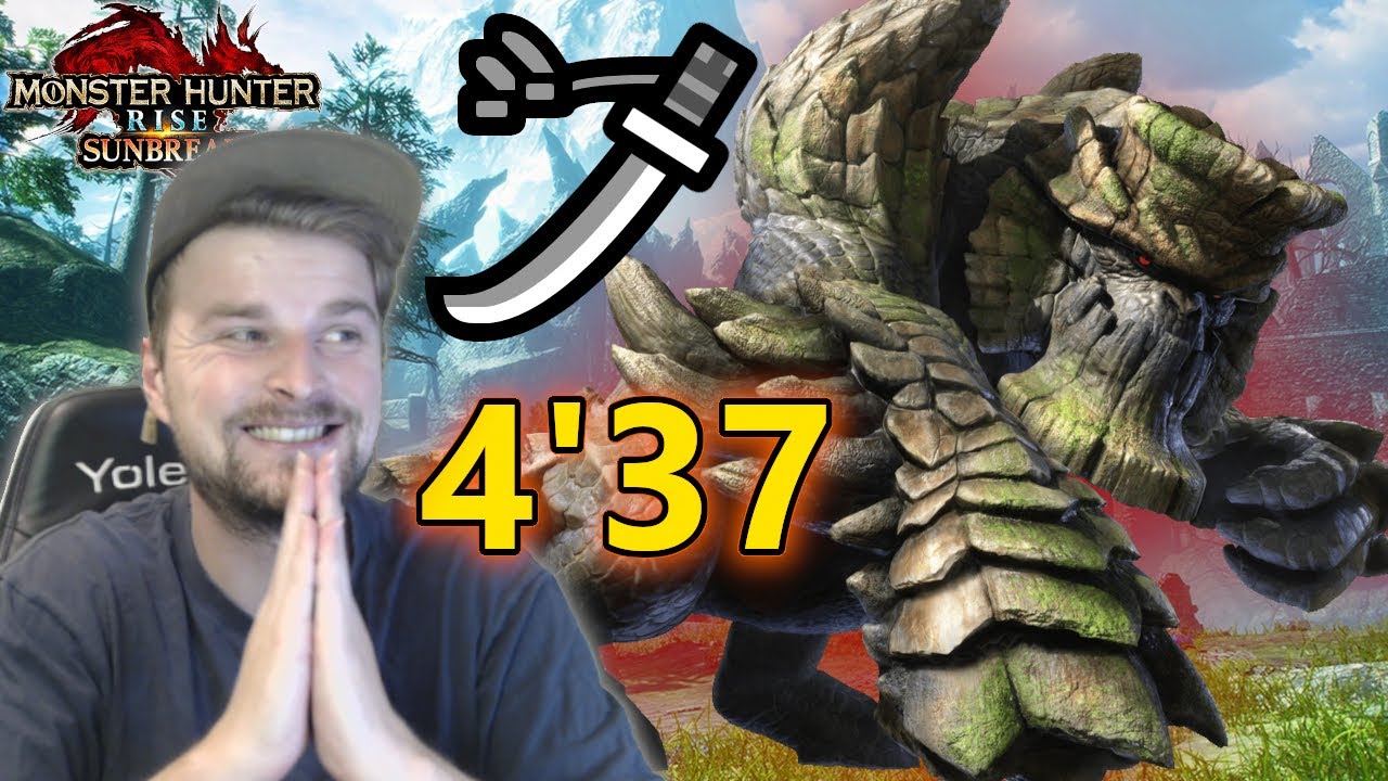 Afflicted Garangolm Speedrun Longsword Monster Hunter Rise Sunbreak ...