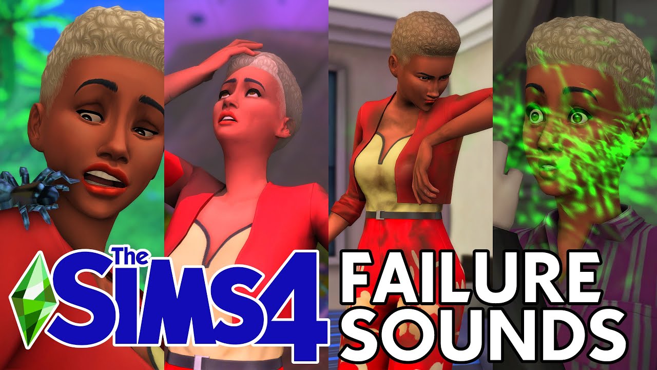 All Failure Sounds in The Sims 4 - YouTube
