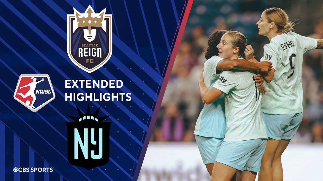 Seattle Reign vs. NJ/NY Gotham: Extended Highlights | NWSL | Attacking ...