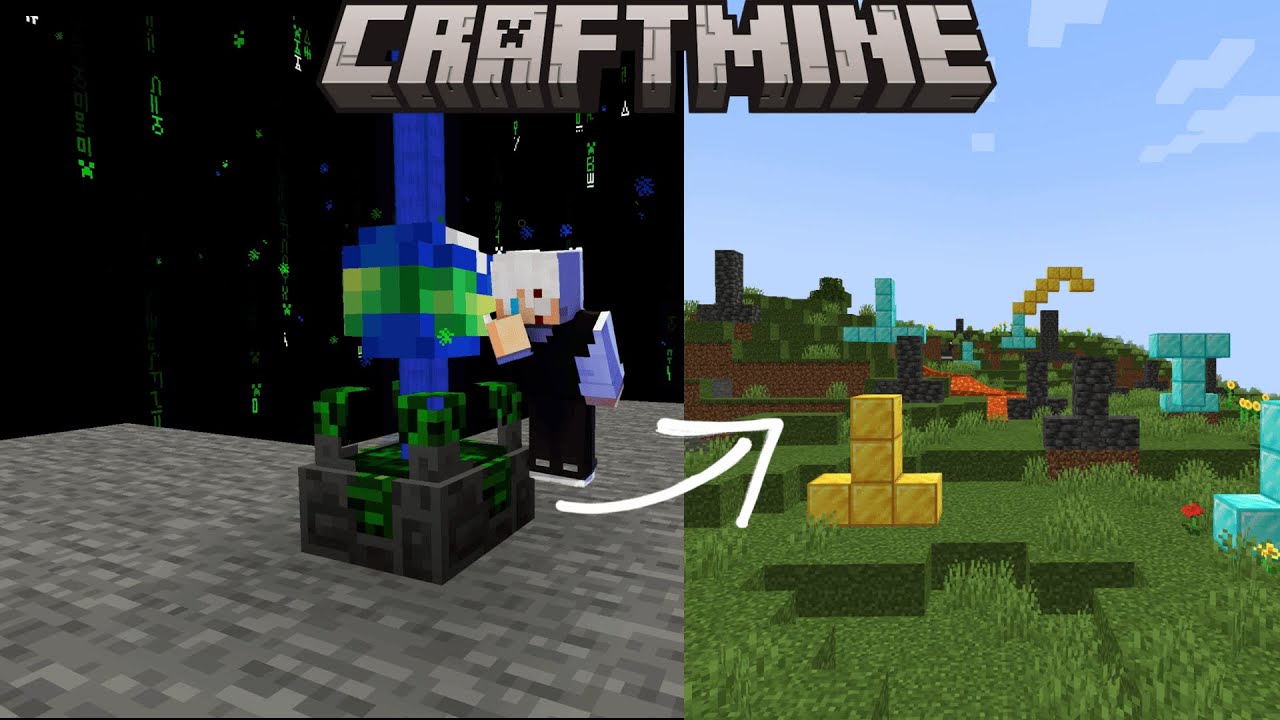 МАЙНКРАФТ, но я СОЗДАЮ МИРЫ CRAFTMINE (снапшот на 1 апреля)|#youtube # ...