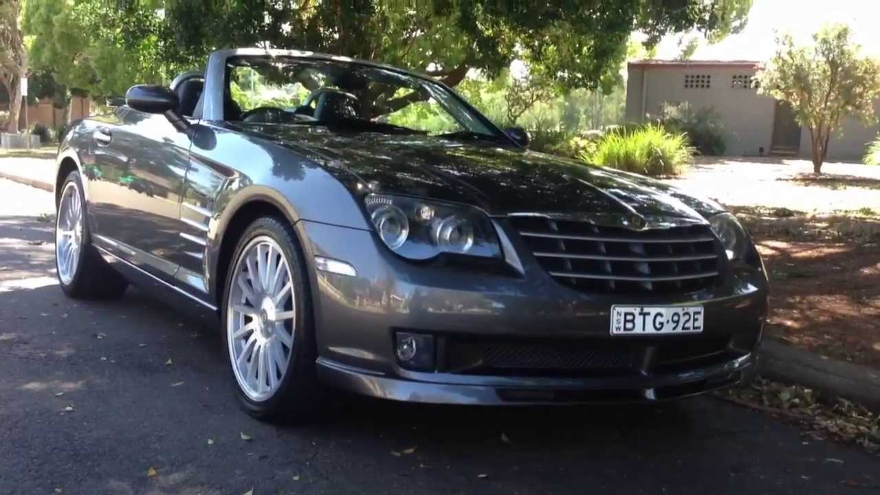 SRT6 Chrysler Crossfire Supercharged @ Edward Lee's - YouTube