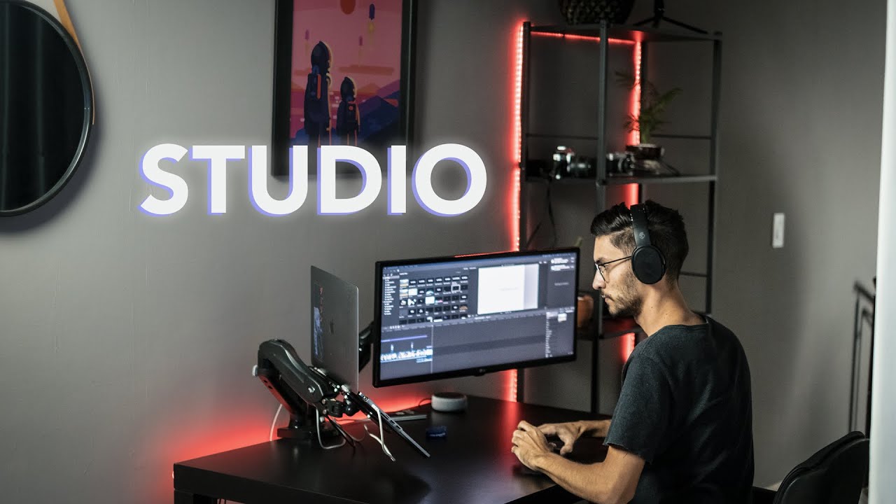 MEU NOVO STUDIO do YOUTUBE 2020 | TimeLapse e TOUR - YouTube