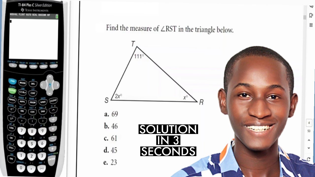 ACT MATH TEST PREP 2025 CALCULATOR HACK AND TIP 19 (Score 36 At Ease ...