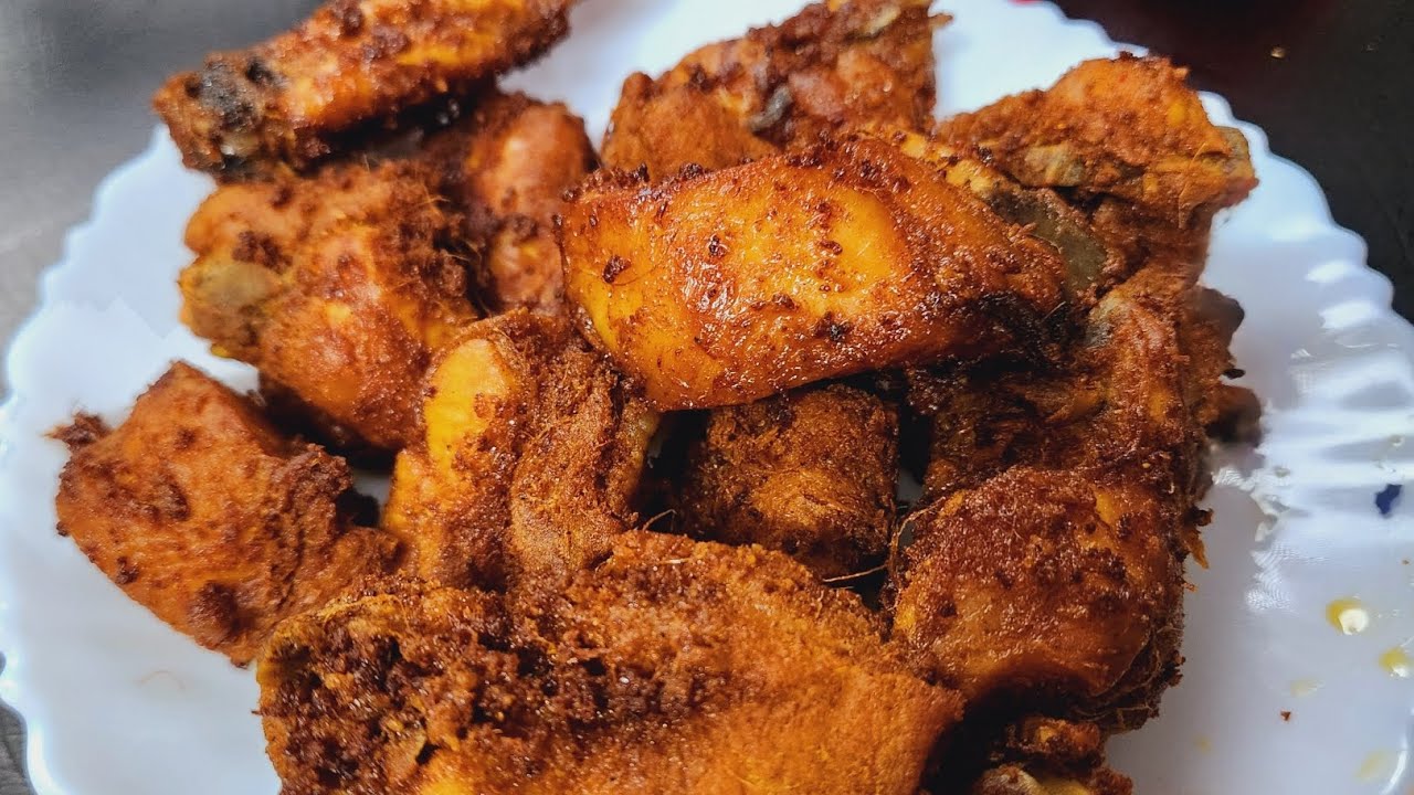 Chichen fry recipe ||How to fry chicken ||Masala chicken fry - YouTube