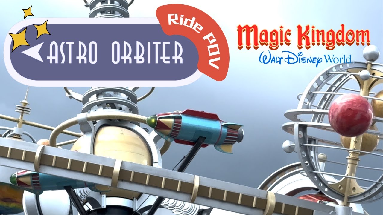 Astro Orbiter | Ride-Along POV | Walt Disney World Magic Kingdom 2024 POV Tomorrowland Rockets ...
