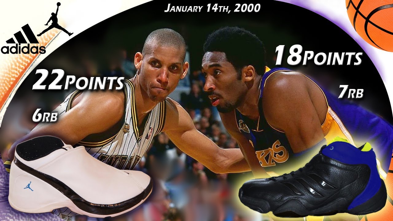 Kobe Bryant VS Reggie Miller Face-off January 14th 2000 - YouTube