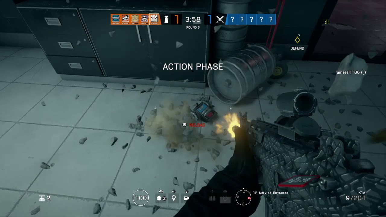 Tom Clancy's Rainbow Six® Siege disaster - YouTube