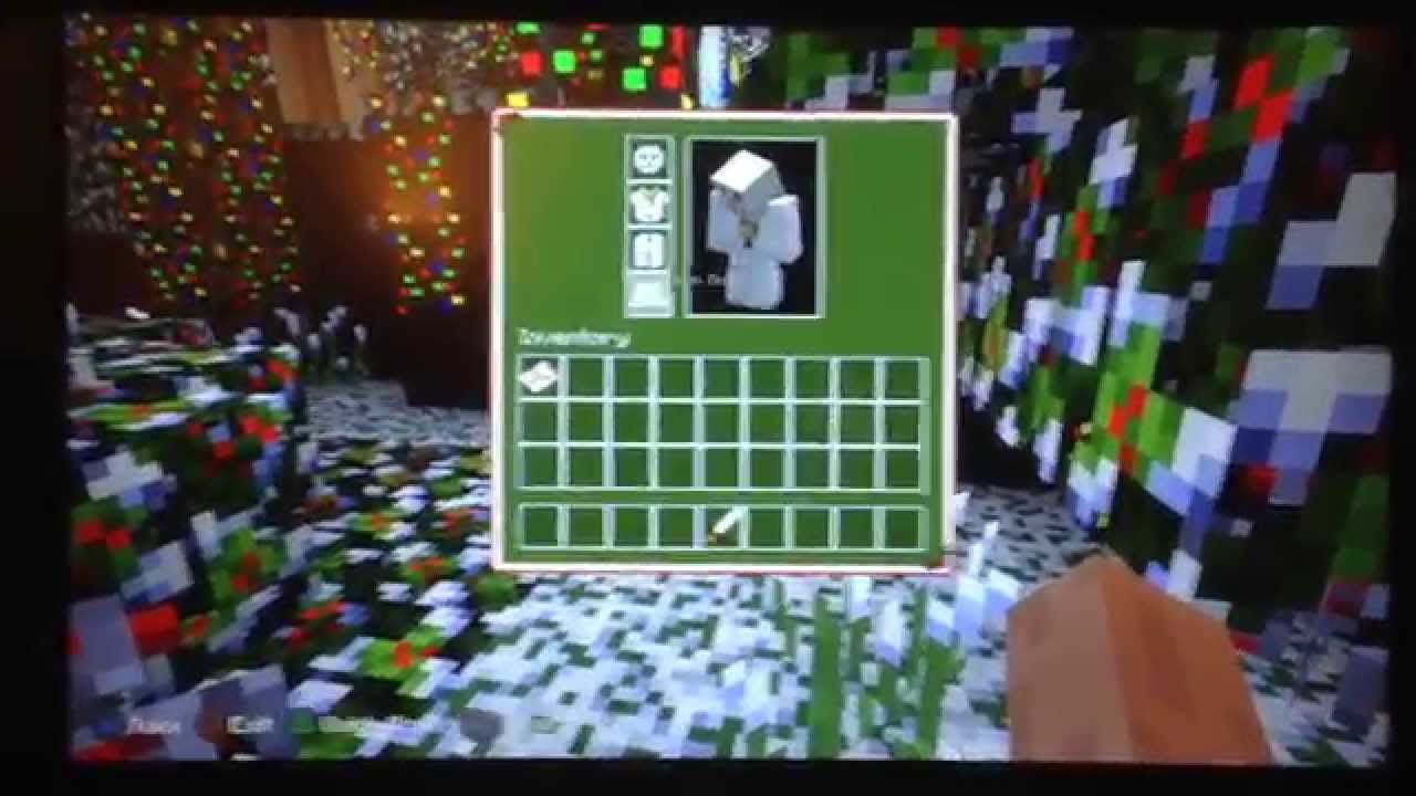 Minecraft - Creepy Creepers in Festive World - YouTube