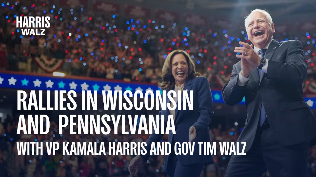 VP Kamala Harris Rally in Pennsylvania - YouTube