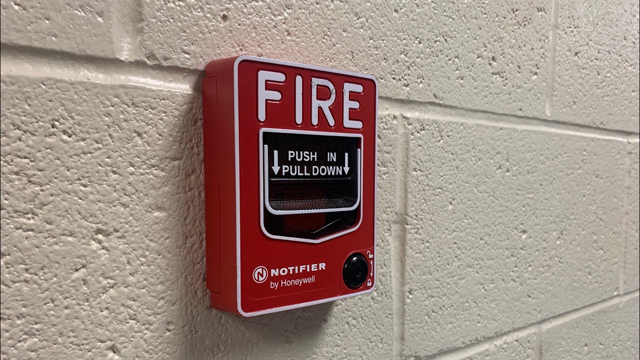 School Fire alarm - YouTube