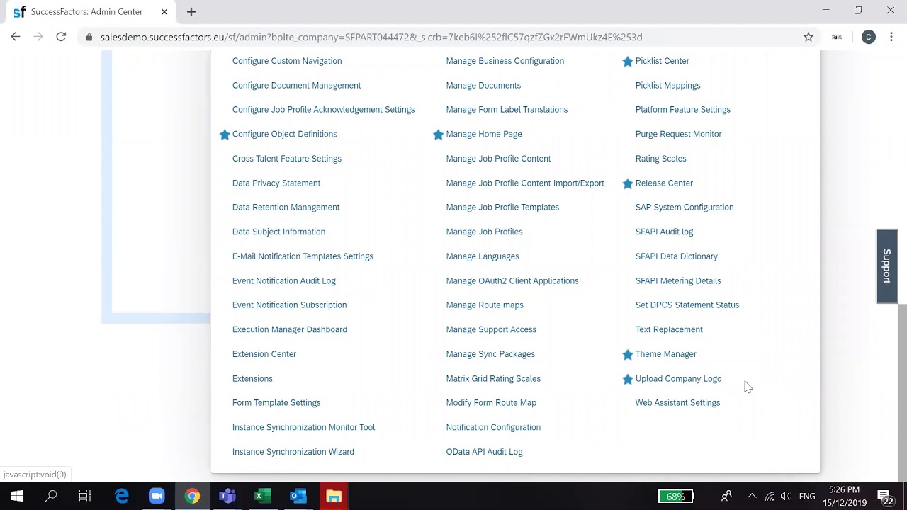 Successfactors - How to upload company Logo - YouTube