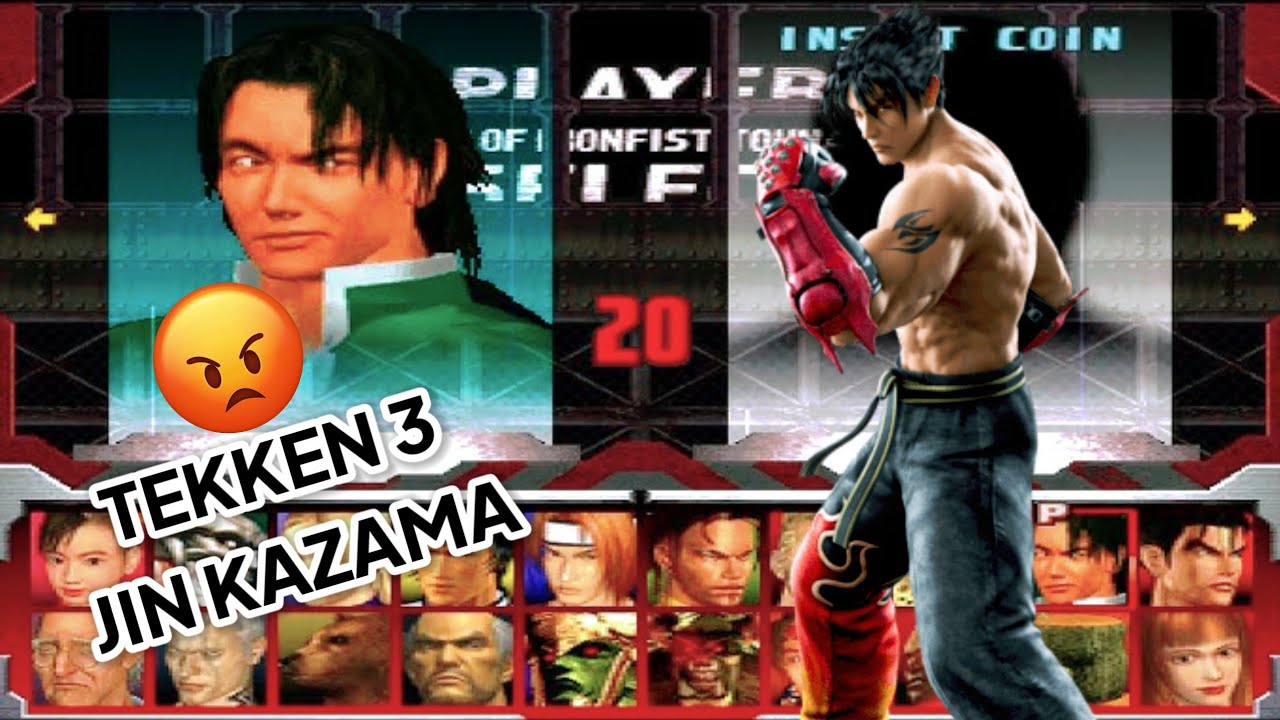 Tekken 3 Playstation 1 Jin kajama walkthrough android mobile 📲🎮 #tekken3 #androidgames - YouTube