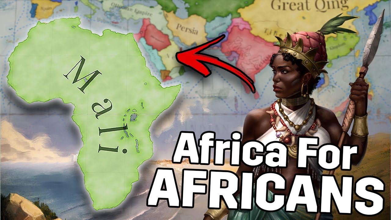 Protecting AFRICA... by colonizing it myself in Victoria 3 - YouTube