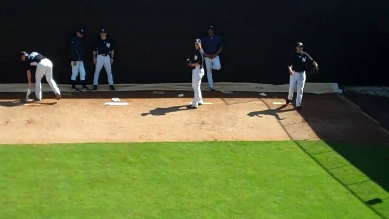 New York Yankees bullpen session - Spring Training 2011 - YouTube