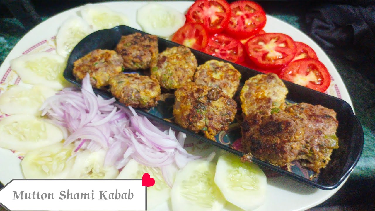 Mutton Shami Kabab Recipe | कच्चे कीमे की शमी कबाब | Bakra Eid dawat ...
