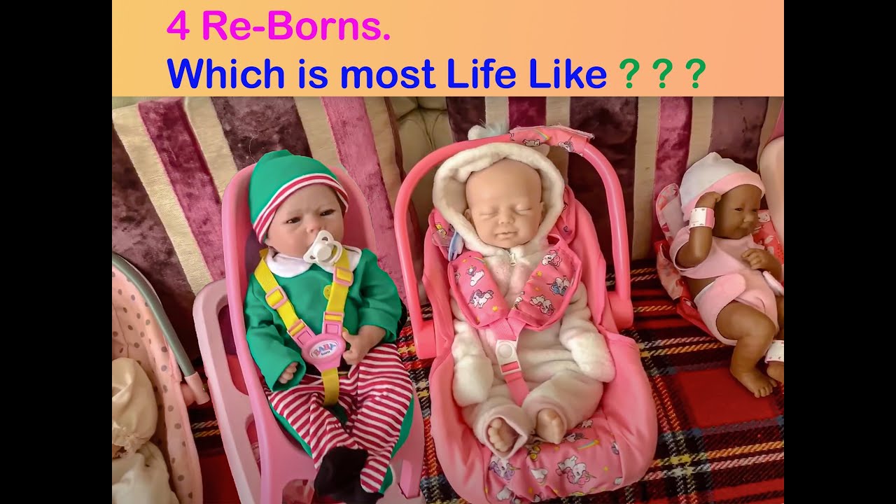 Reborn realistic dolls (full video) review & display. Which doll is ...