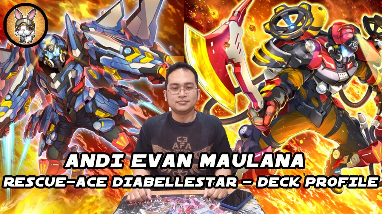 Rescue-Ace Diabellestar Deck profile - Andi Evan Maulana Duelist Of Jember - YouTube