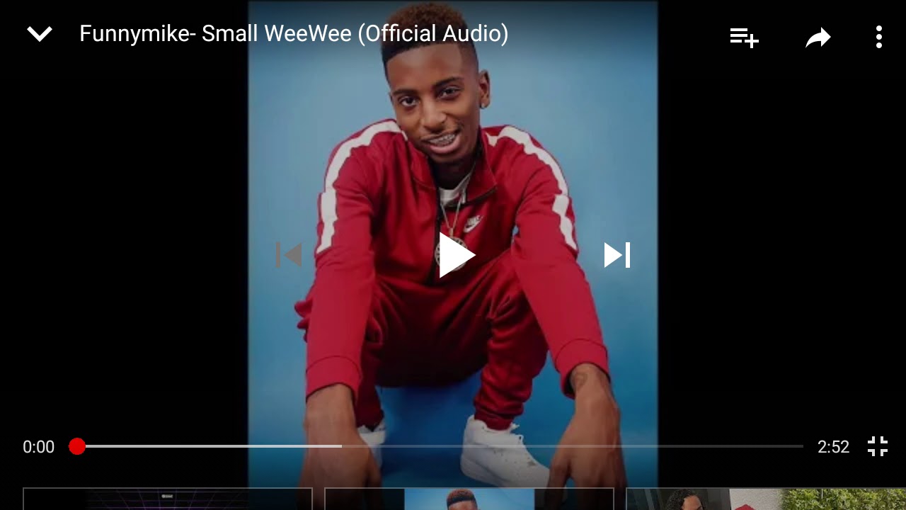 Funnymike - small wee wee reaction - YouTube