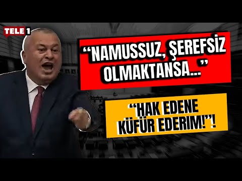 Cemal Enginyurt 'Sedat Peker' diyince Meclis'te küfürler havada uçuştu! \