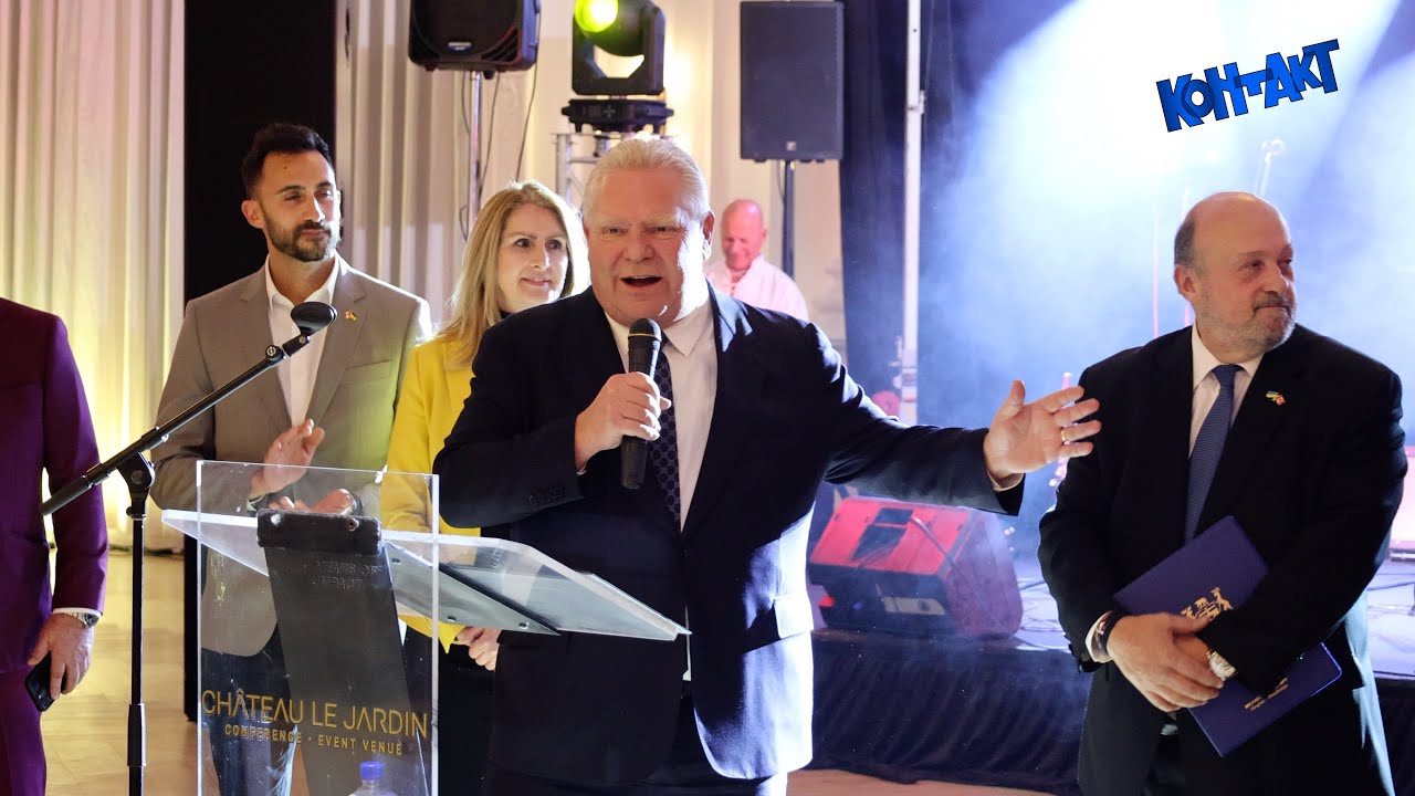 Premier Doug Ford and key Ministers visit Ukrainian Canadian New Year’s ...