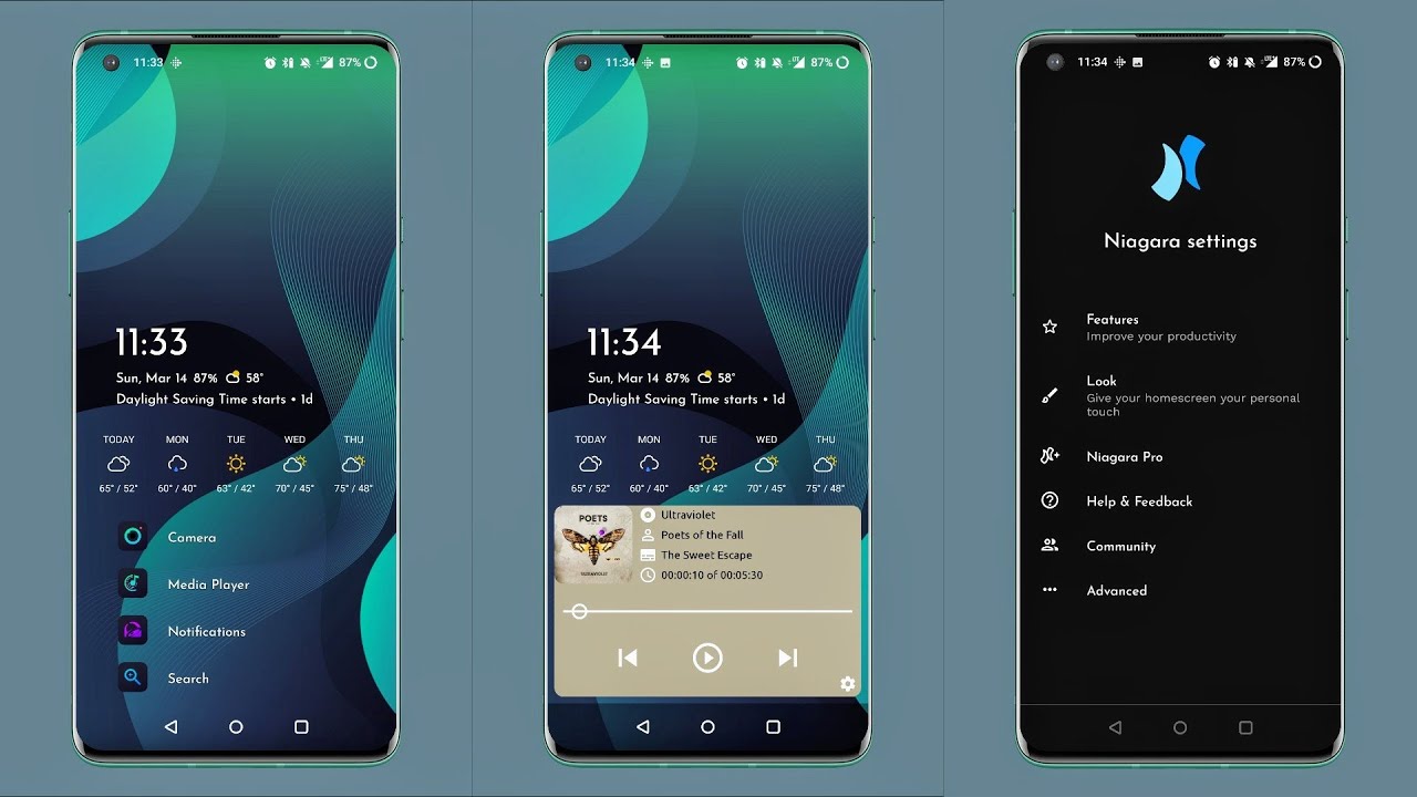 Niagara Launcher Pro (Android App Launcher) - YouTube