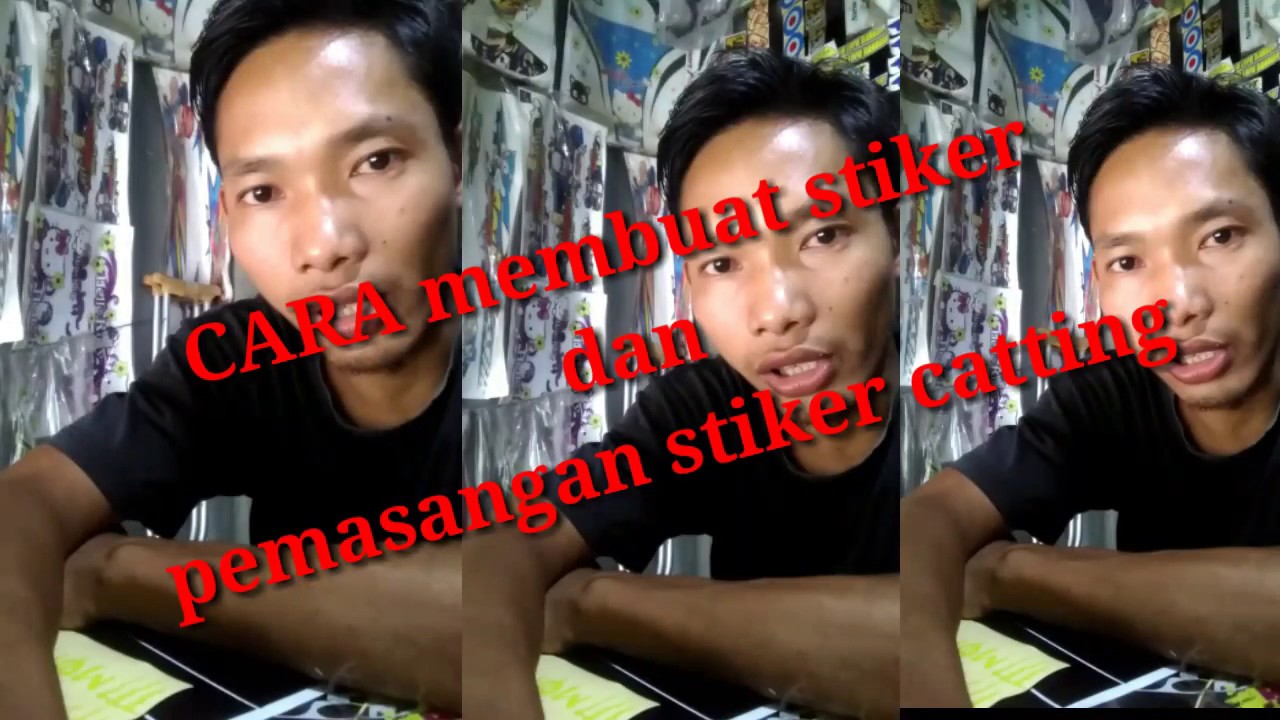 Tutorial pemasangan stiker cating yang benar #cating #stiker - YouTube
