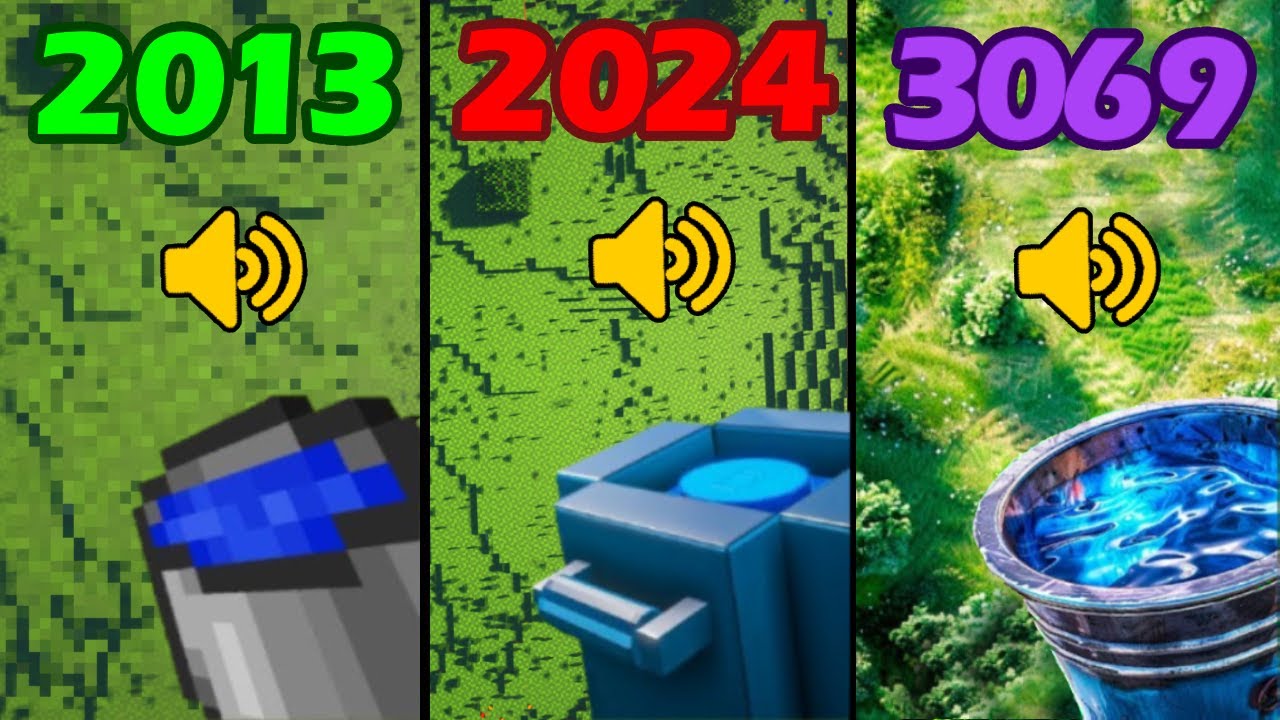 Sounds of Minecraft in Different Years - YouTube