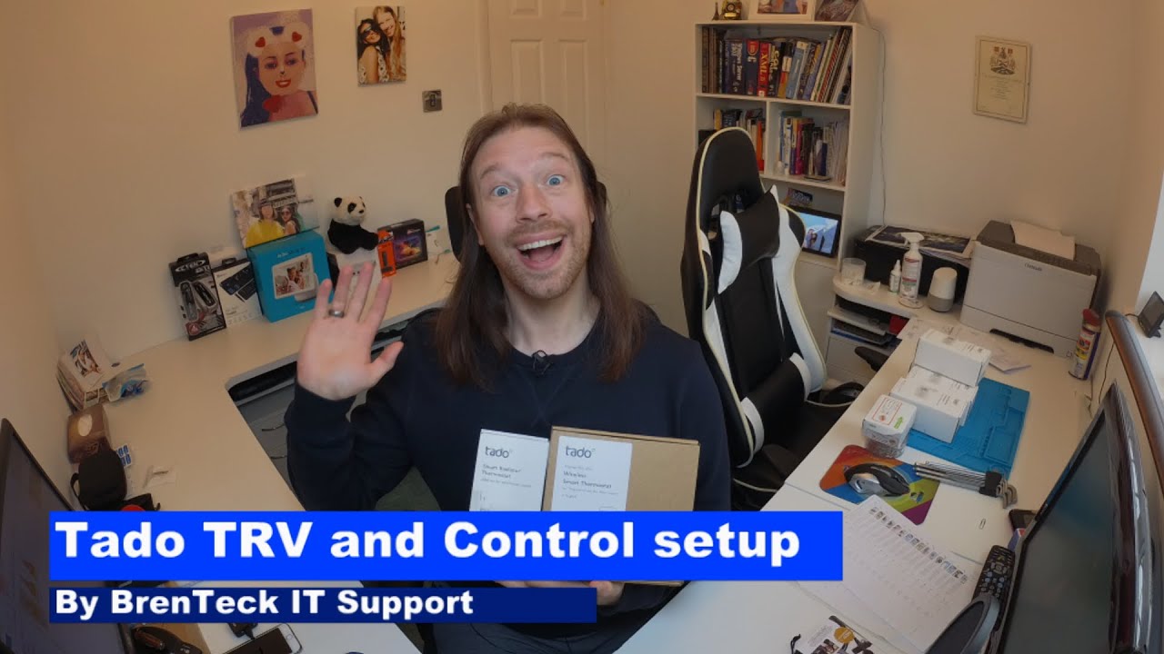 Tado Unboxing, Setup of TRV, Wireless Smart Thermostat and Programmer ...