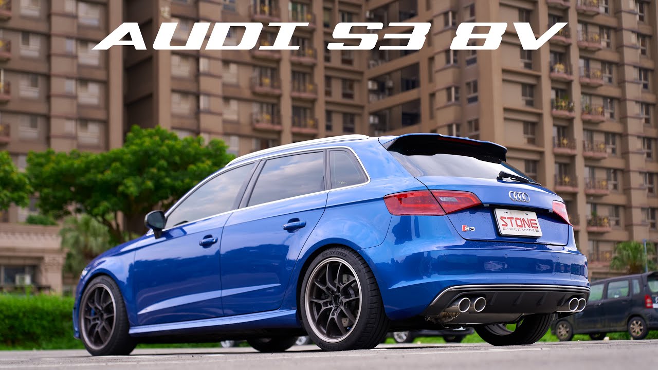 AUDI S3 8V / Stone Valvetronic Catback Exhaust Sound - YouTube