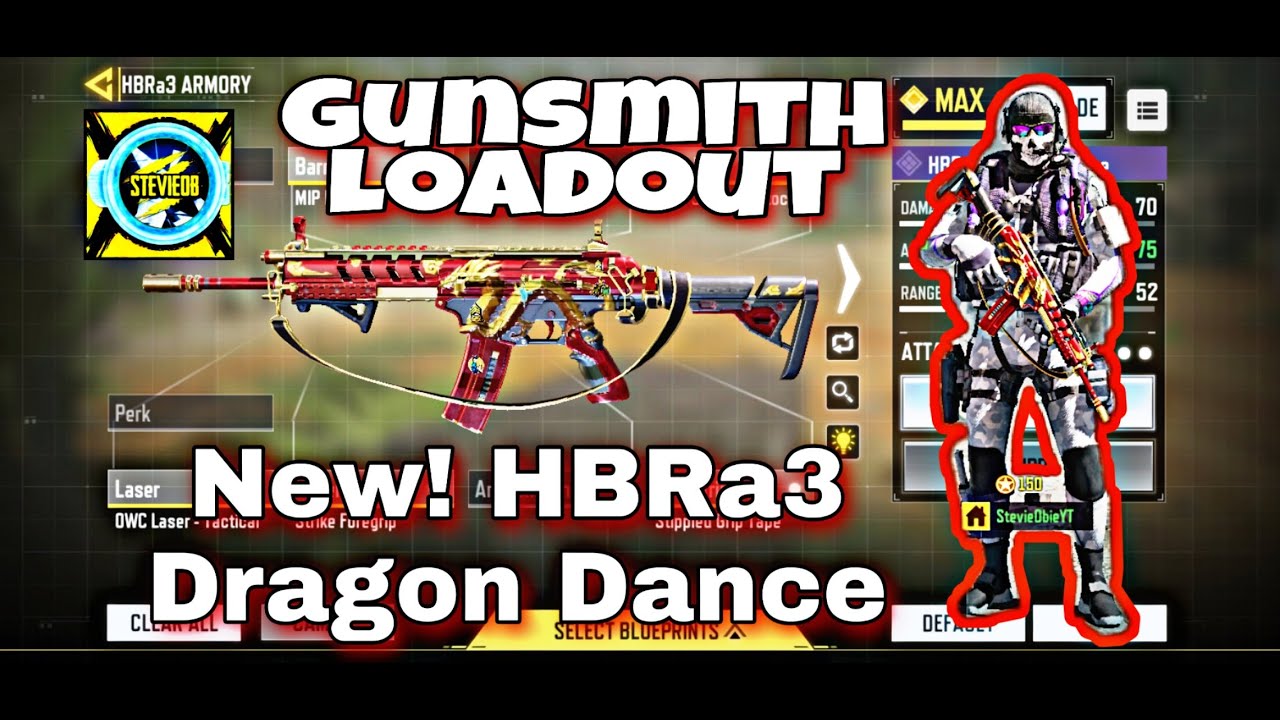 Best Gun of All Time? New! HBRa3 Dragon Dance | Gunsmith Loadout ...