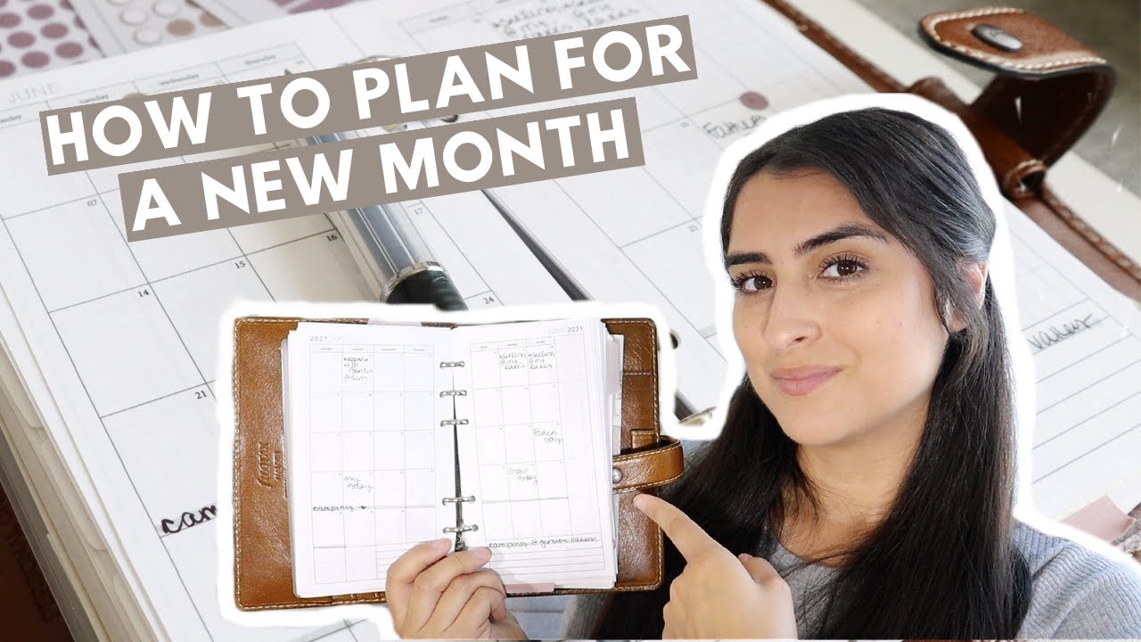 Plan & Get Ready For The Month Ahead | Tips For Getting Organized For A ...