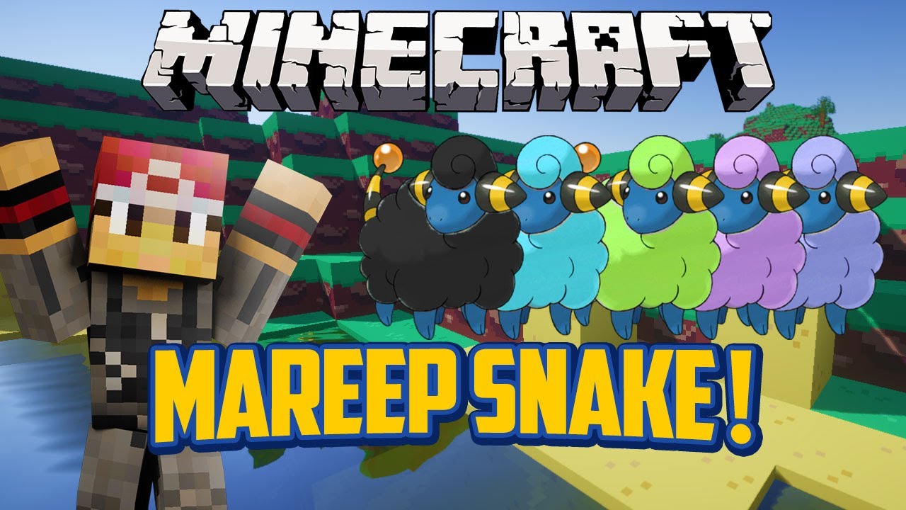 Mareep Snake (Snake Game) Minecraft Mini-Game w/xRpMx13 - YouTube