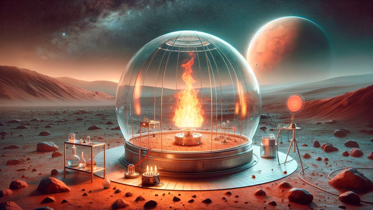 Can you light a fire on Mars? - YouTube