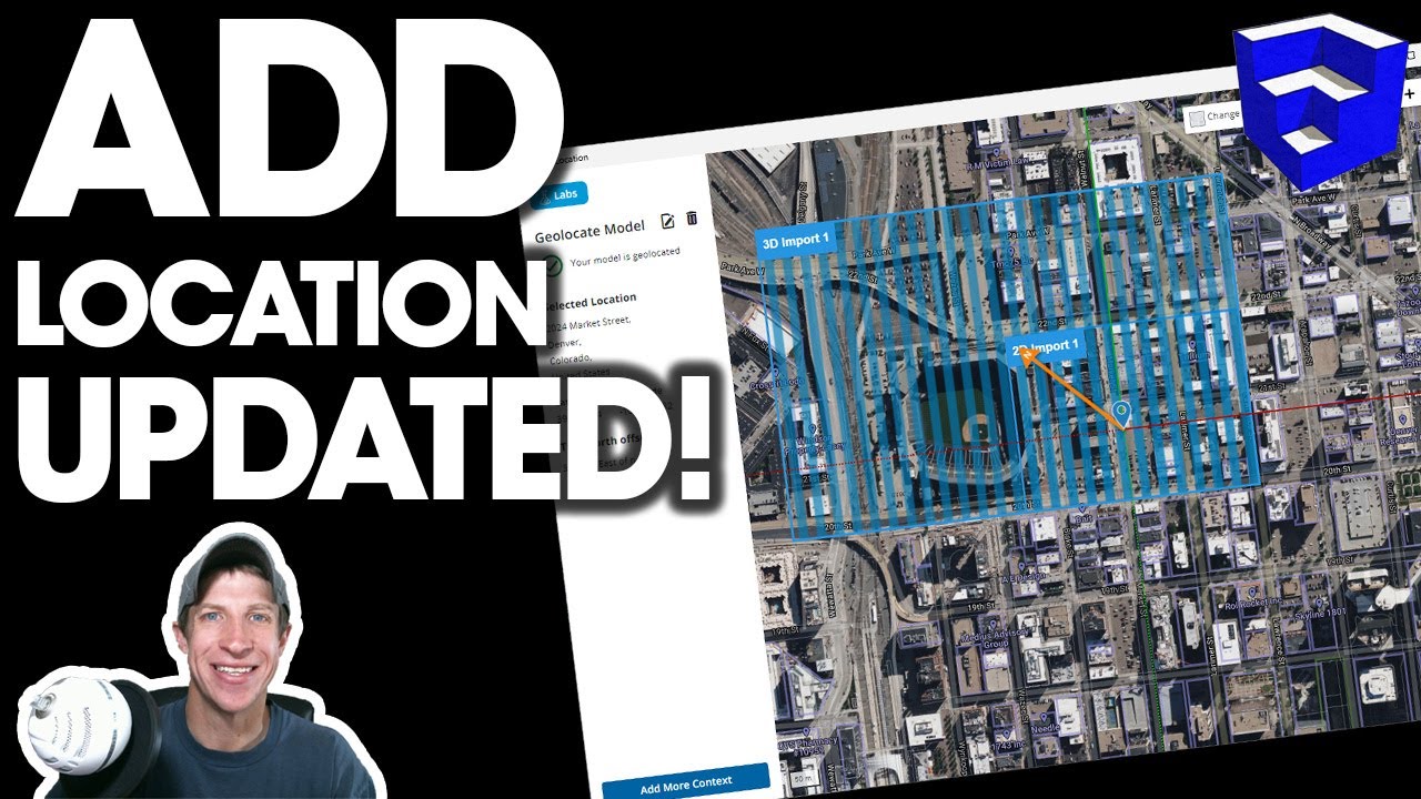 Add Location UPDATED in SketchUp! What's New? - YouTube