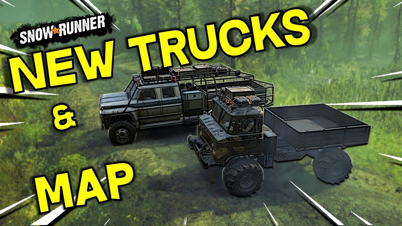 SnowRunner New TruckMapDLC Update 6 - YouTube