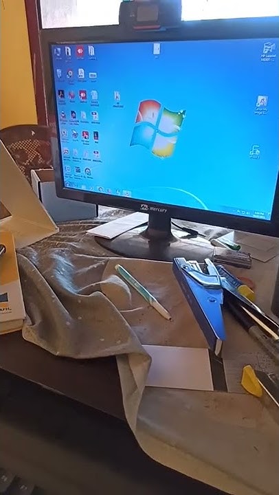 how to rotate desktop pc laptop monitor / screen rotation problem on desktop pc - YouTube