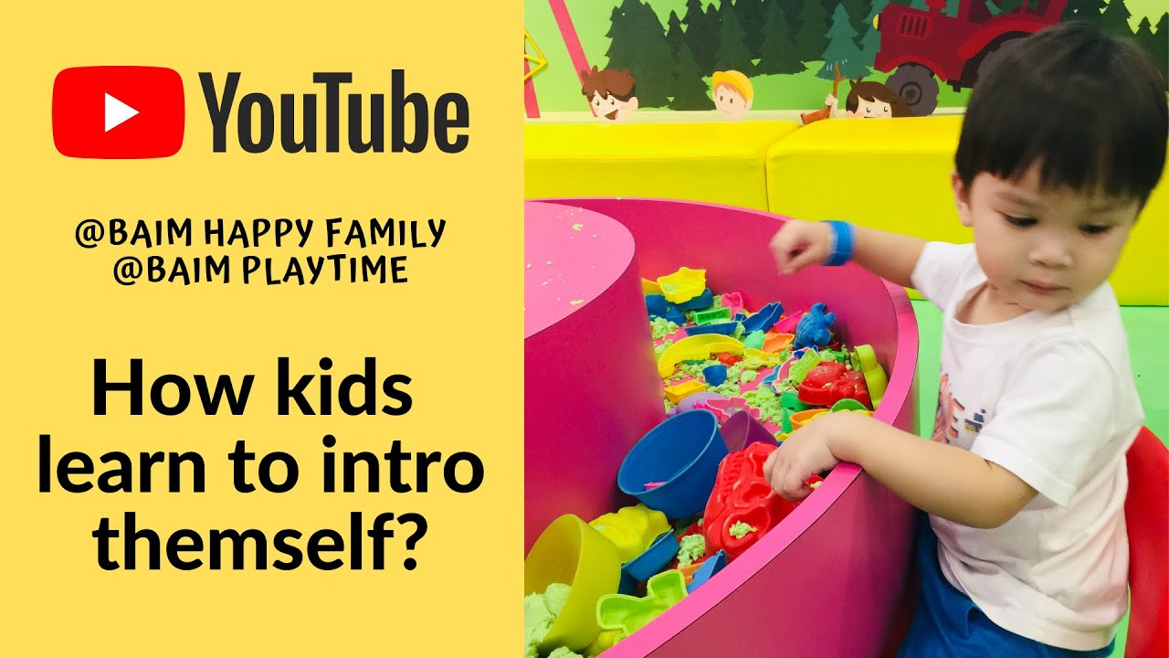 How kids learn to intro themself? - YouTube