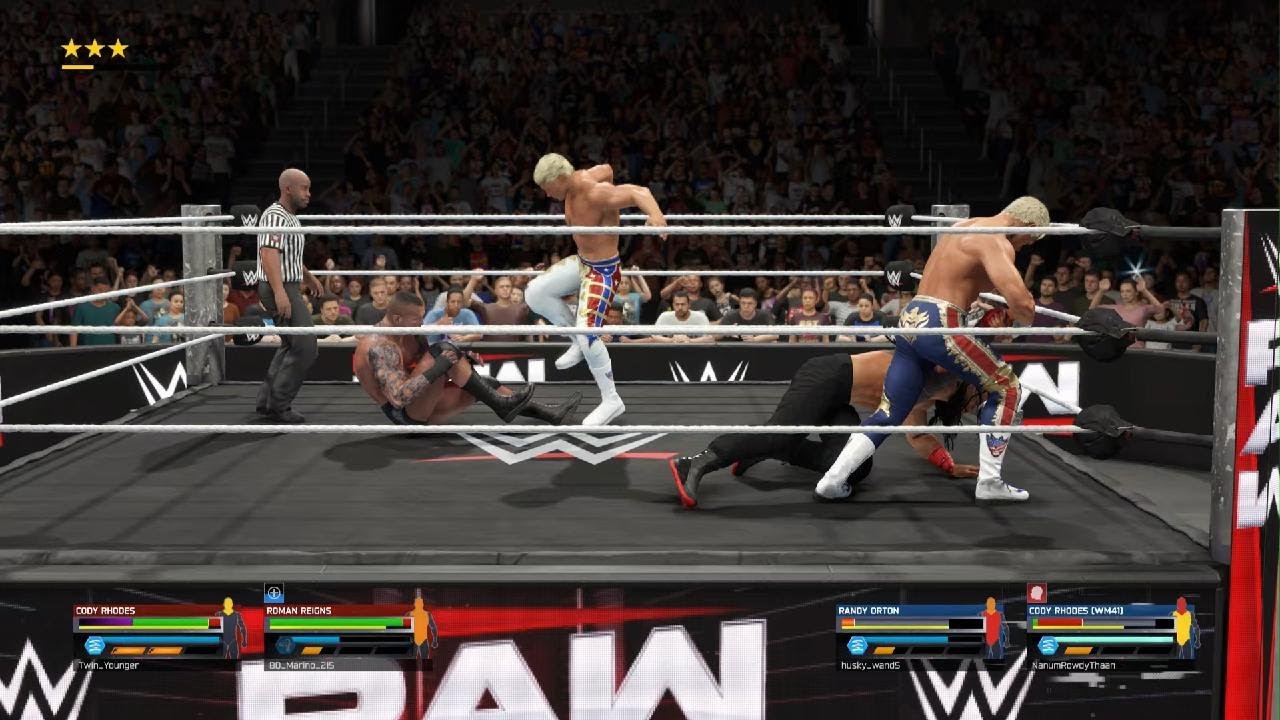 WWE 2K25 Online 2v2 Match PS5 4k Tamil - YouTube